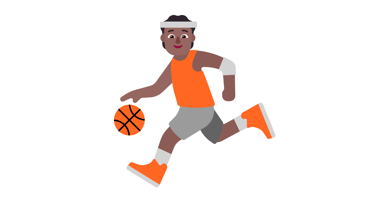 Person bouncing ball medium dark free vector icon - Iconbolt