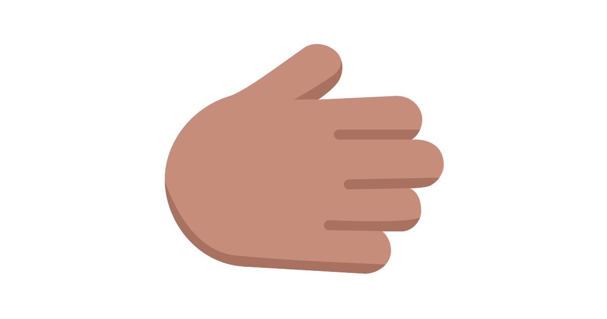 Rightwards hand medium free vector icon - Iconbolt