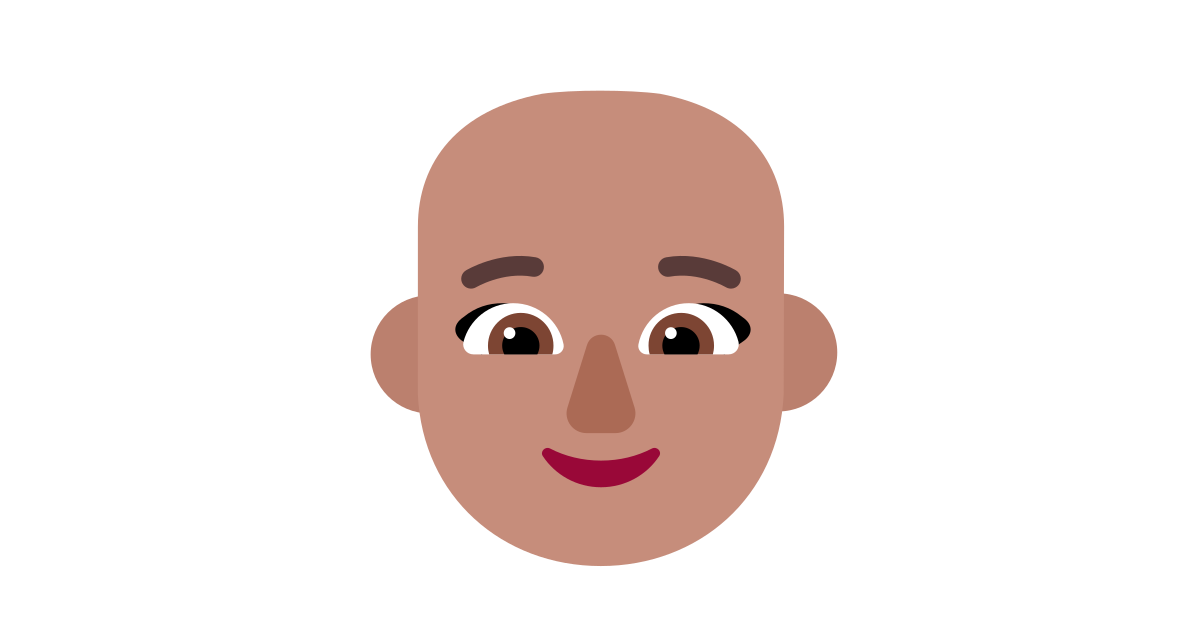 Woman bald medium free vector icon - Iconbolt