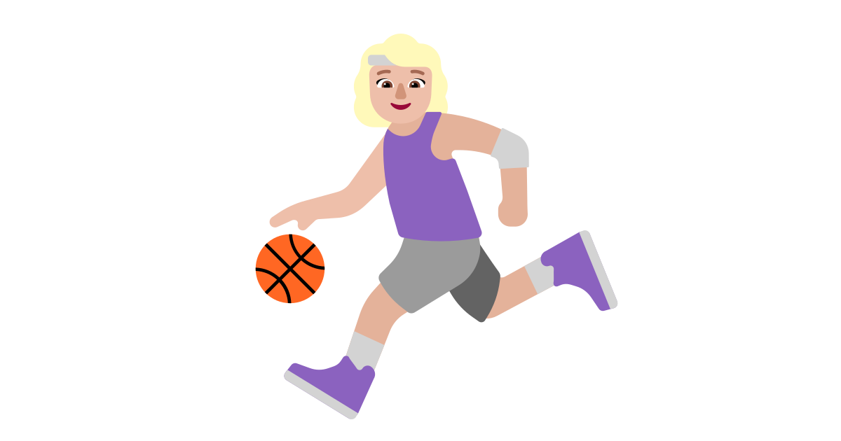 Woman bouncing ball medium light free vector icon - Iconbolt