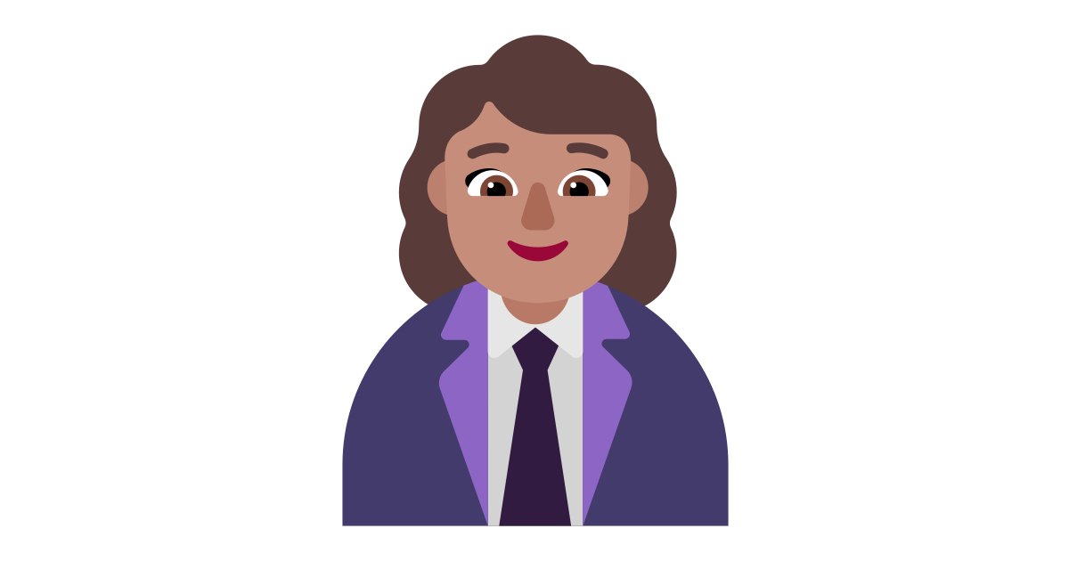 Woman office worker medium free vector icon - Iconbolt