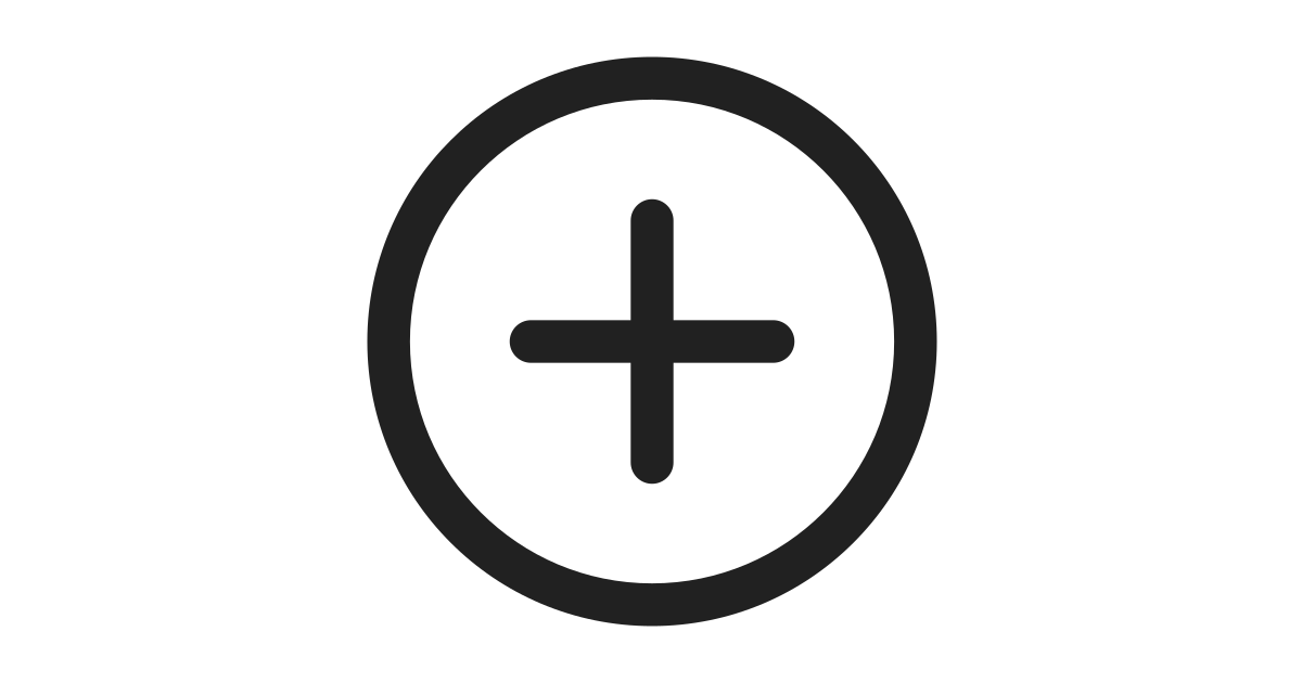 Add circle free vector icon - Iconbolt