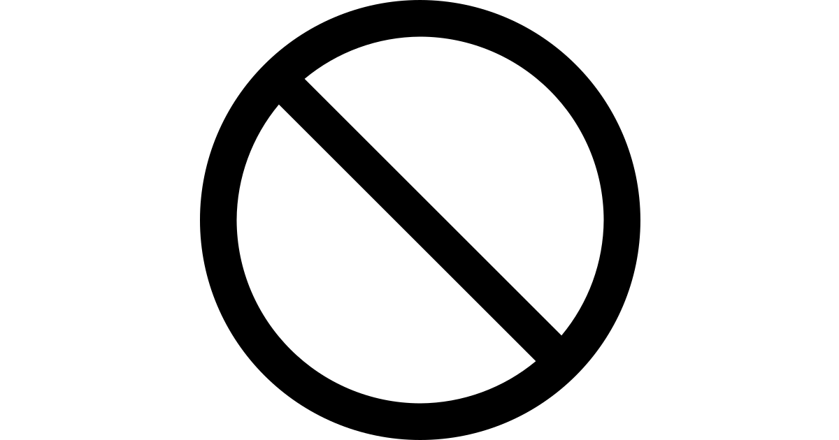 Not interested free vector icon - Iconbolt