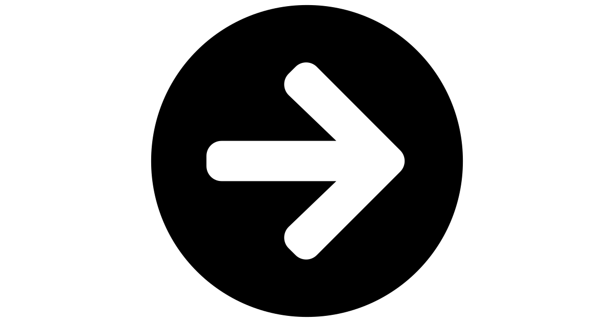 Arrow Circle Right Free Vector Icon Iconbolt