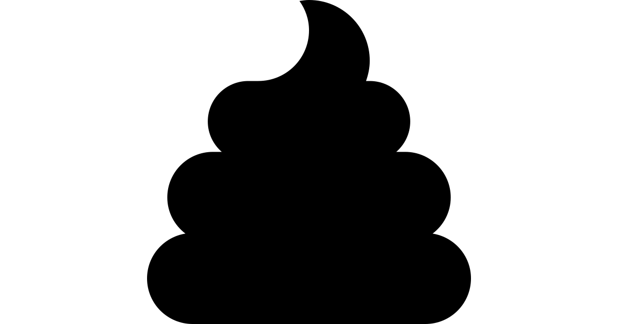 Poop free vector icon - Iconbolt