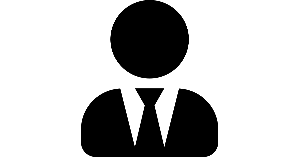 User tie free vector icon - Iconbolt