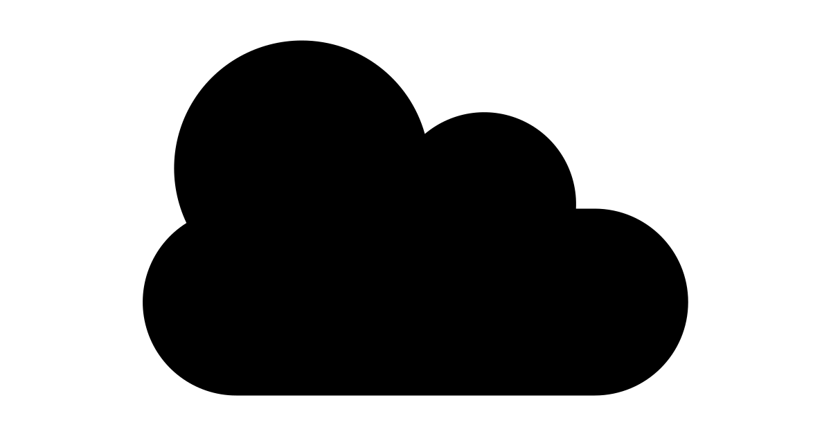 Cloud free vector icon - Iconbolt
