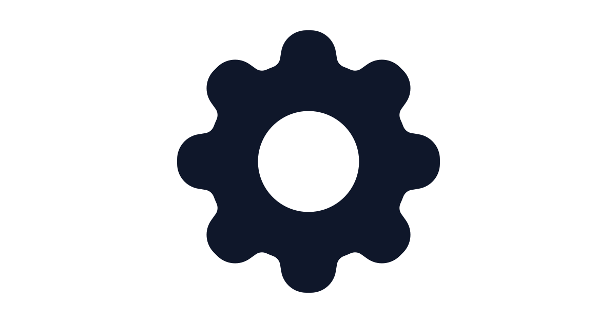 Cog 8 tooth free vector icon - Iconbolt