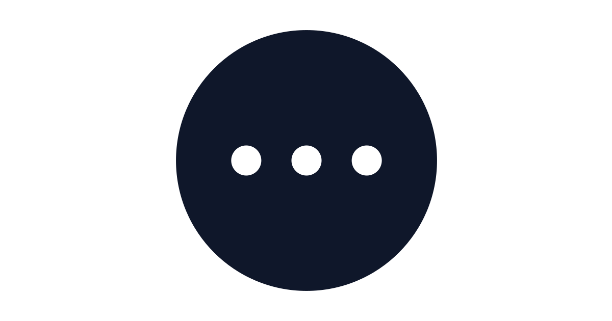 Ellipsis horizontal circle free vector icon - Iconbolt