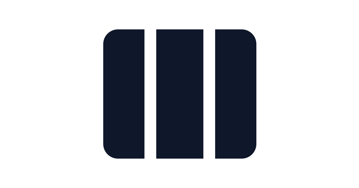 View columns free vector icon - Iconbolt