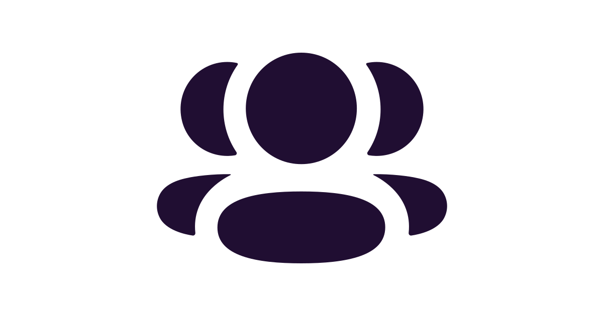 3 user free vector icon - Iconbolt