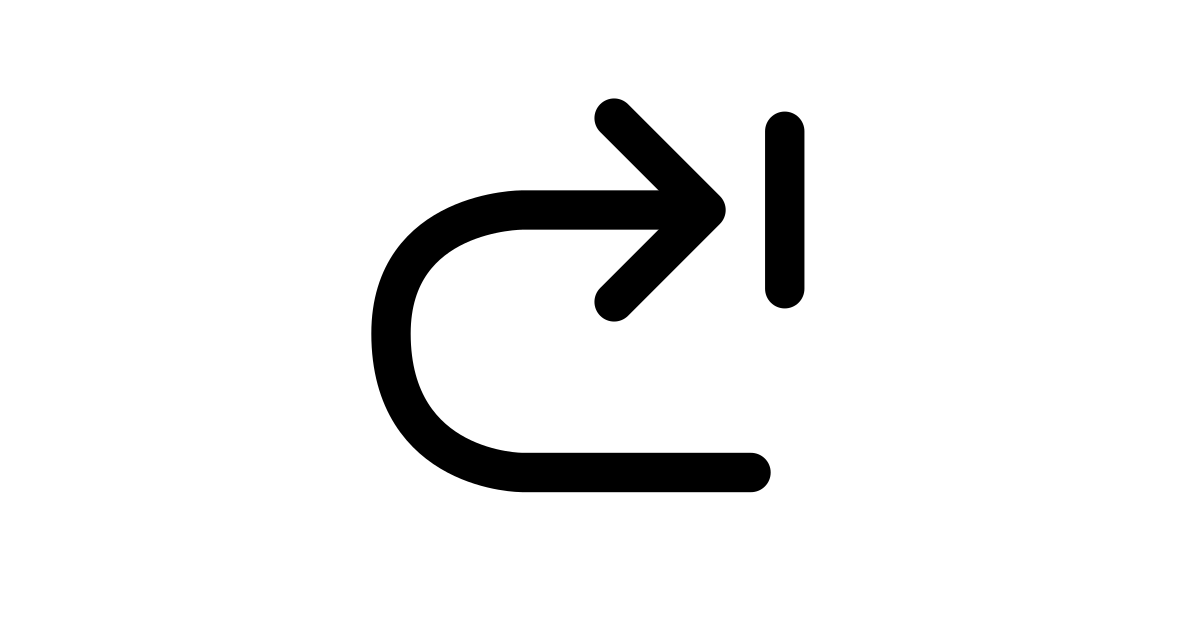 Redo action free vector icon - Iconbolt