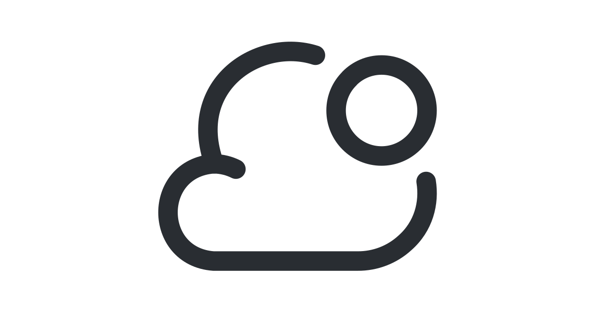 Cloud notif free vector icon - Iconbolt