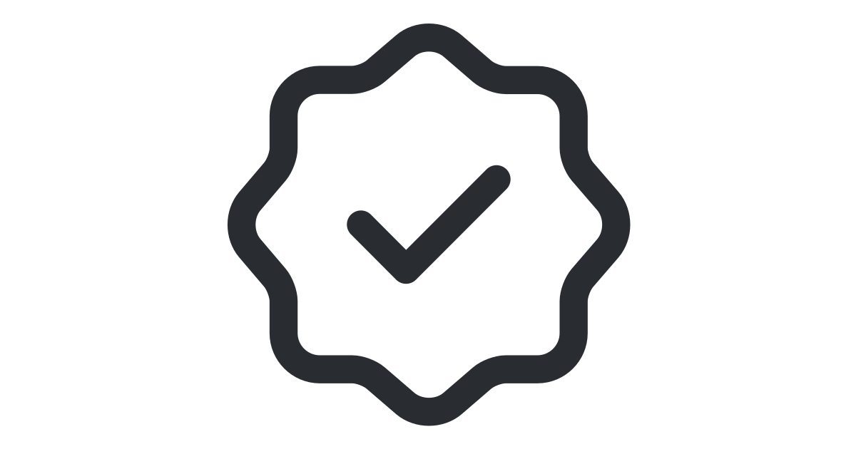 Verify free vector icon - Iconbolt
