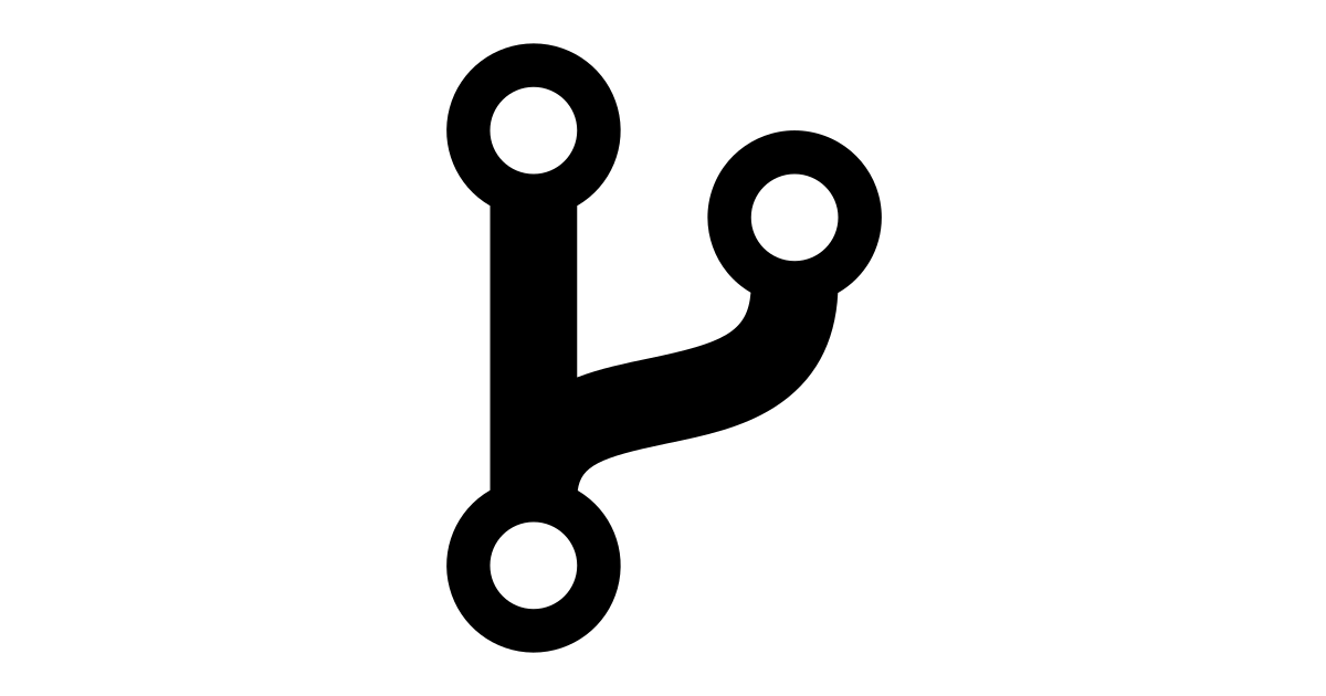 Git branch free vector icon - Iconbolt