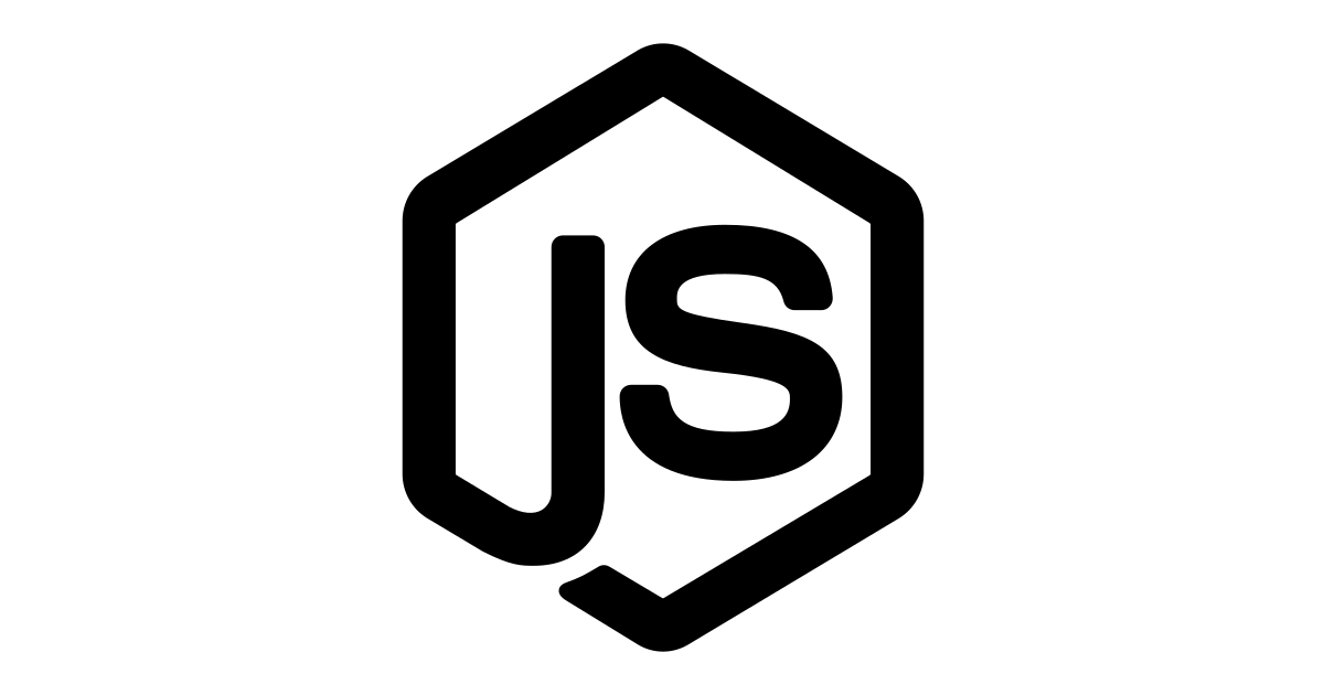 Logo nodejs free vector icon - Iconbolt