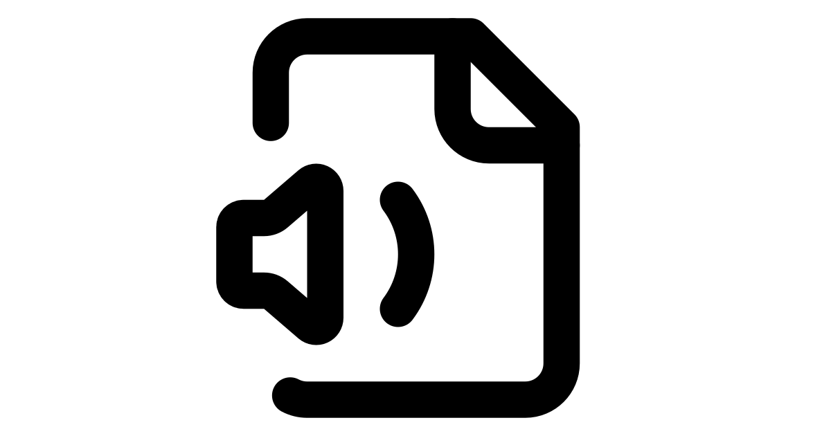 File volume free vector icon - Iconbolt