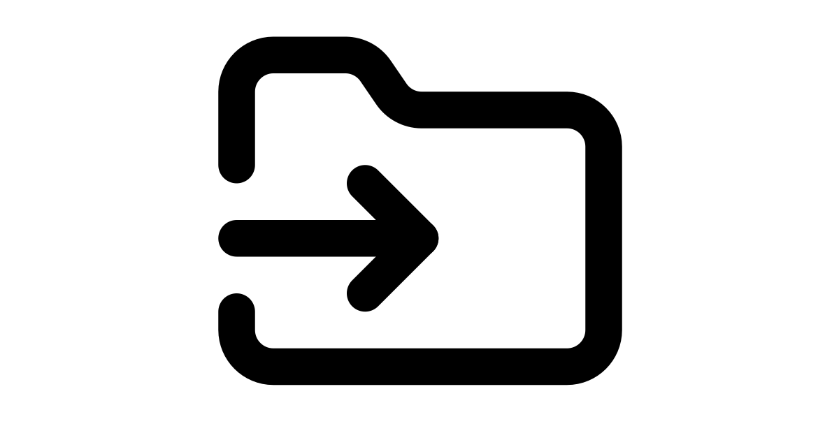 Folder input free vector icon - Iconbolt Folder input free vector icon - Iconbolt
