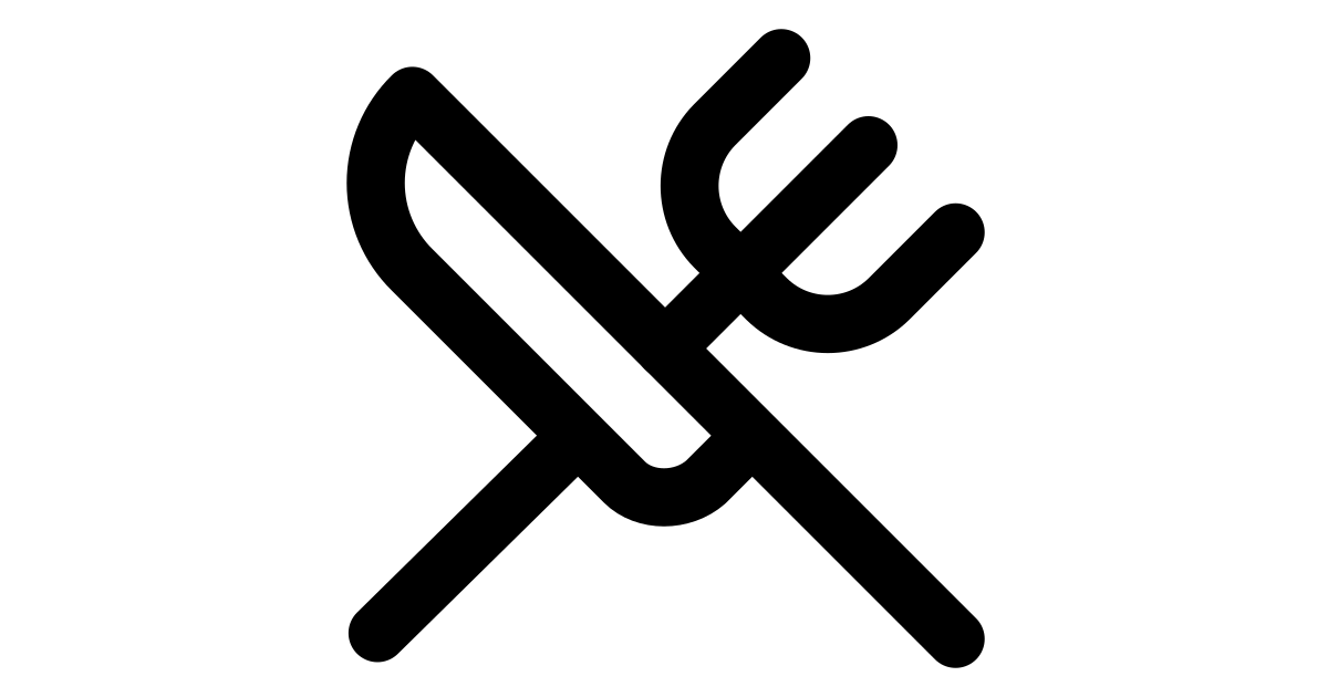 Utensils crossed free vector icon - Iconbolt