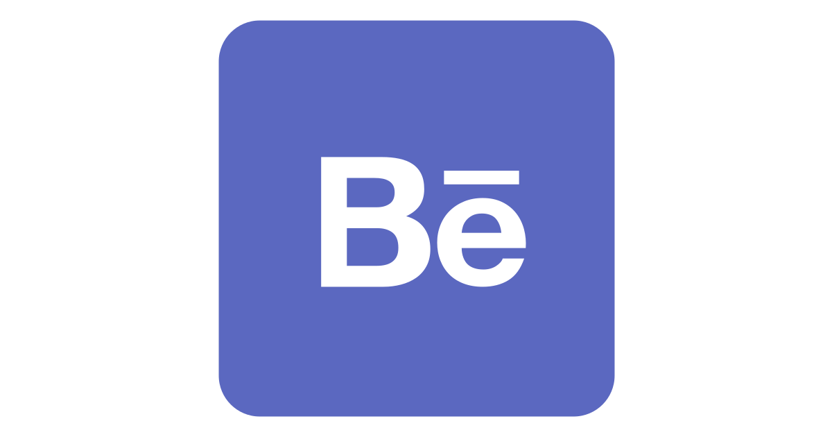 Behancerectangle free vector icon - Iconbolt