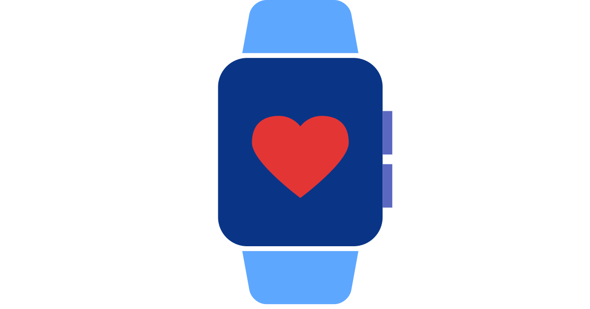 Smartwatchheart free vector icon - Iconbolt