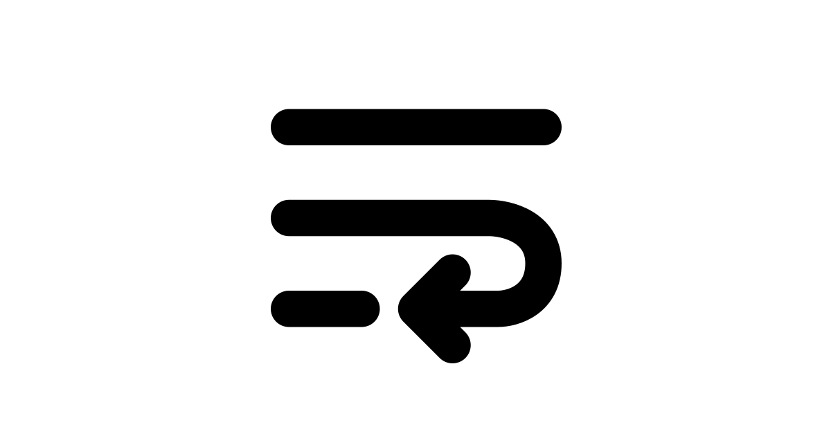 text-wrap-line-free-vector-icon-iconbolt