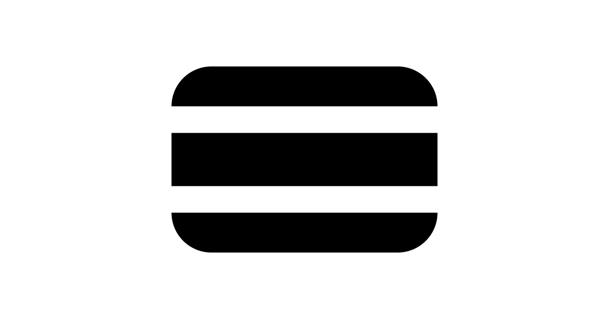 View rows free vector icon - Iconbolt