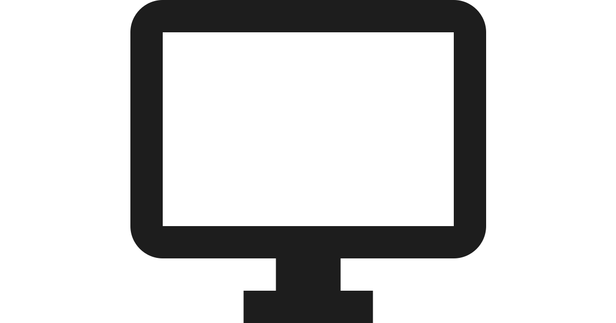 Desktop windows free vector icon - Iconbolt