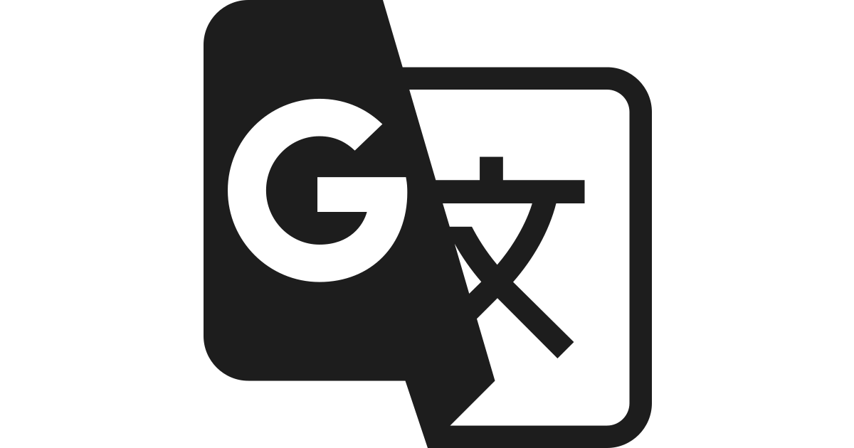 G translate free vector icon - Iconbolt