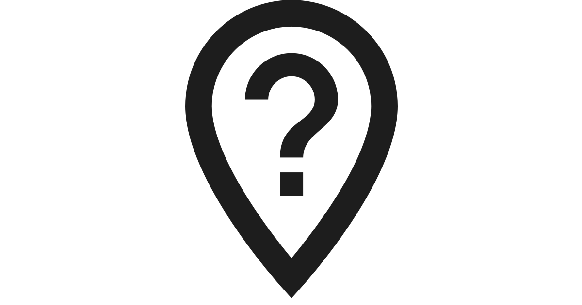 Not listed location free vector icon - Iconbolt