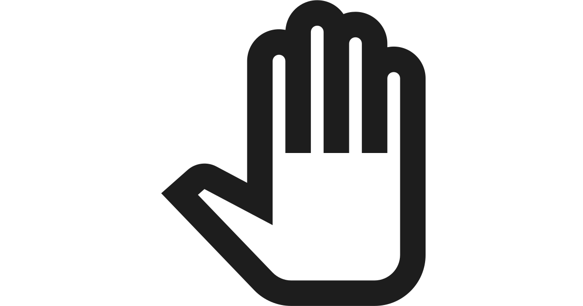 Pan tool free vector icon - Iconbolt