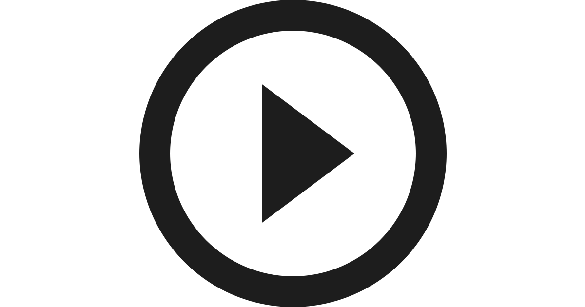 Play circle outline free vector icon - Iconbolt