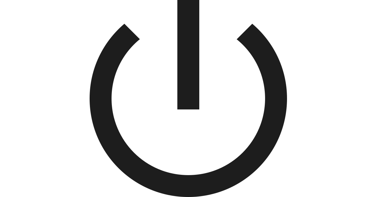 Power settings new free vector icon - Iconbolt