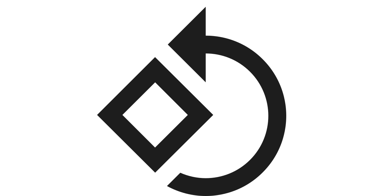 Rotate 90 degrees ccw free vector icon - Iconbolt