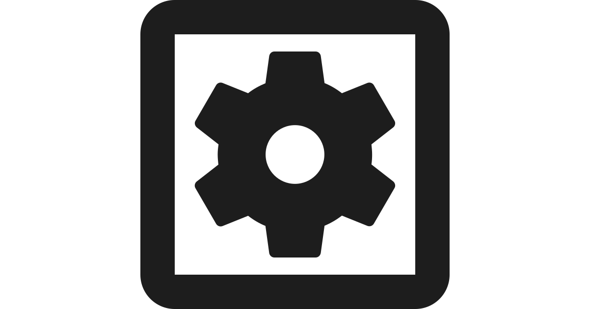 Settings applications free vector icon - Iconbolt
