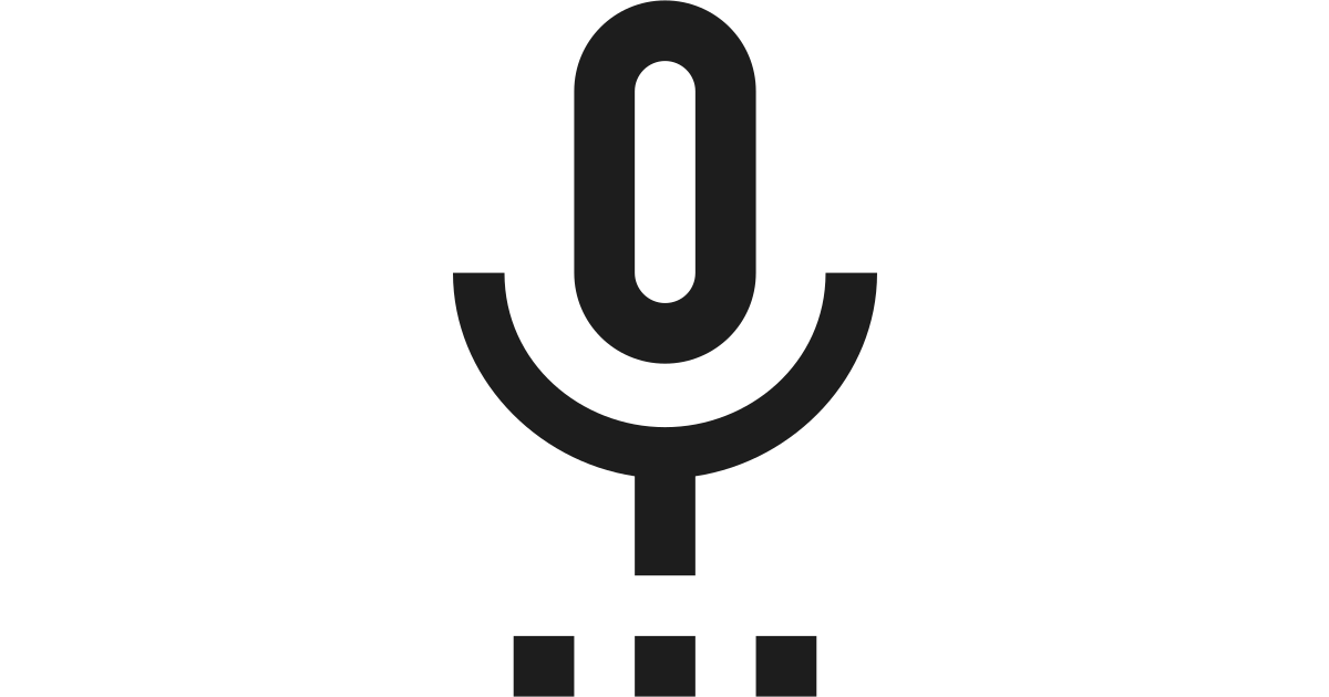 Settings voice free vector icon - Iconbolt