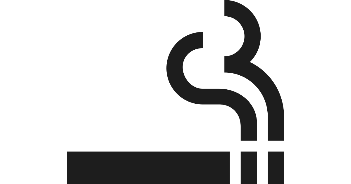Smoking rooms free vector icon - Iconbolt