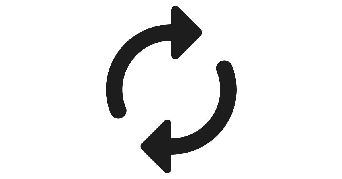 Autorenew free vector icon - Iconbolt