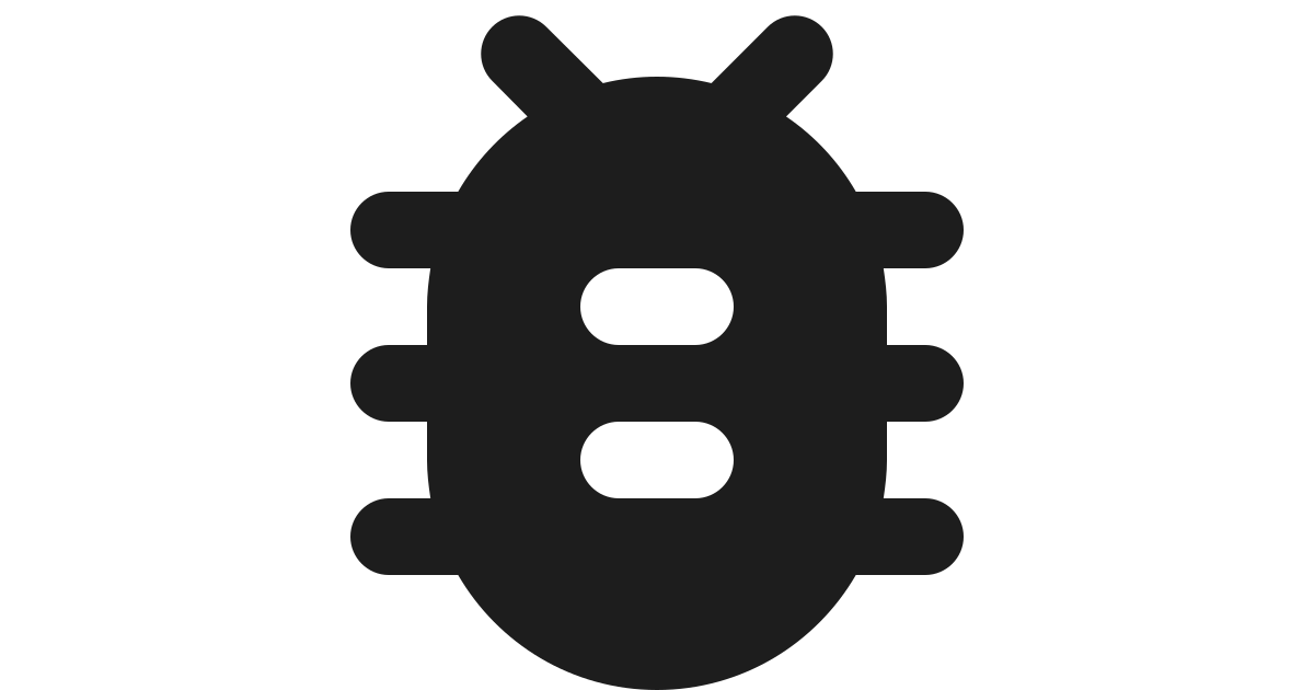 Bug report free vector icon - Iconbolt