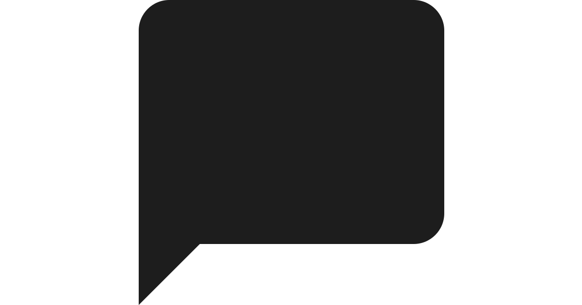 Chat bubble free vector icon - Iconbolt