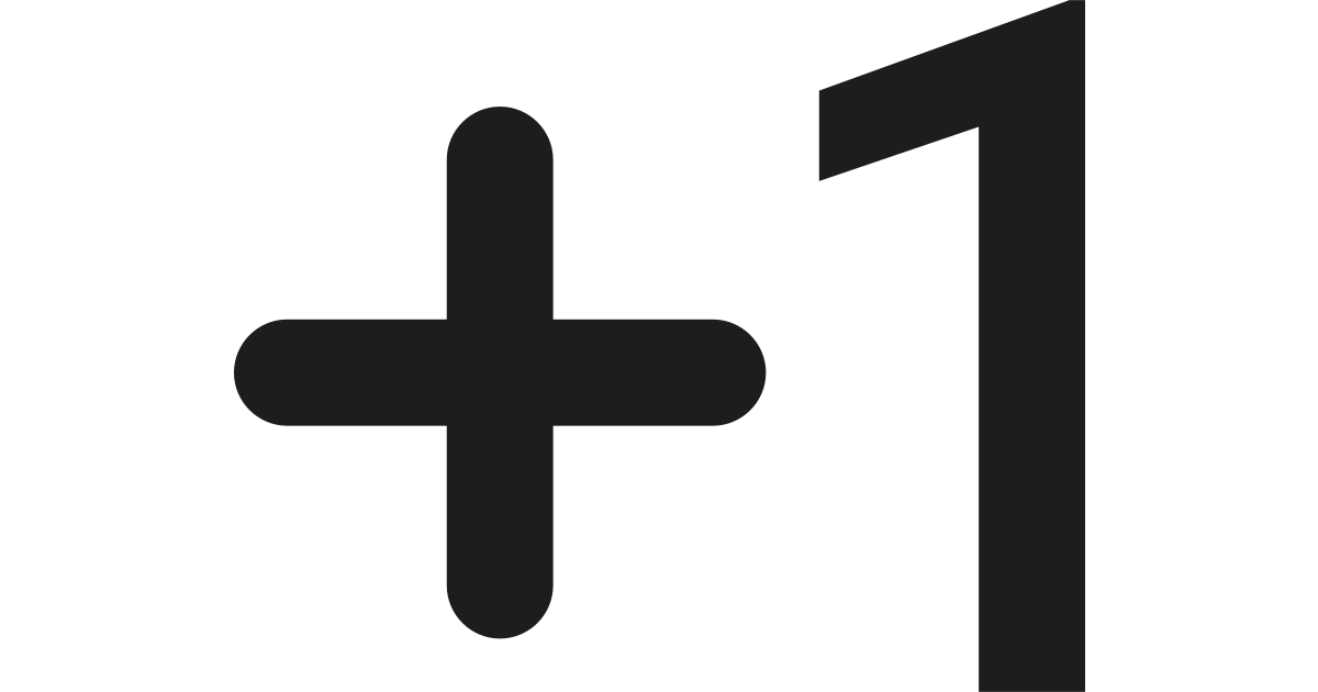 Exposure plus 1 free vector icon - Iconbolt