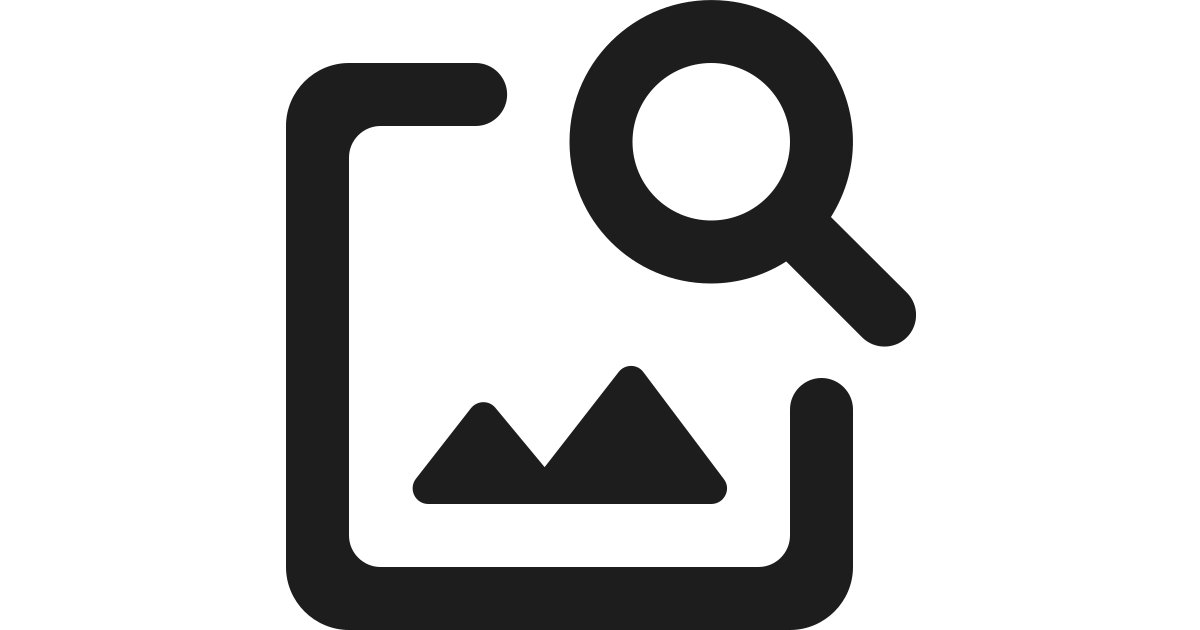 Image search free vector icon - Iconbolt