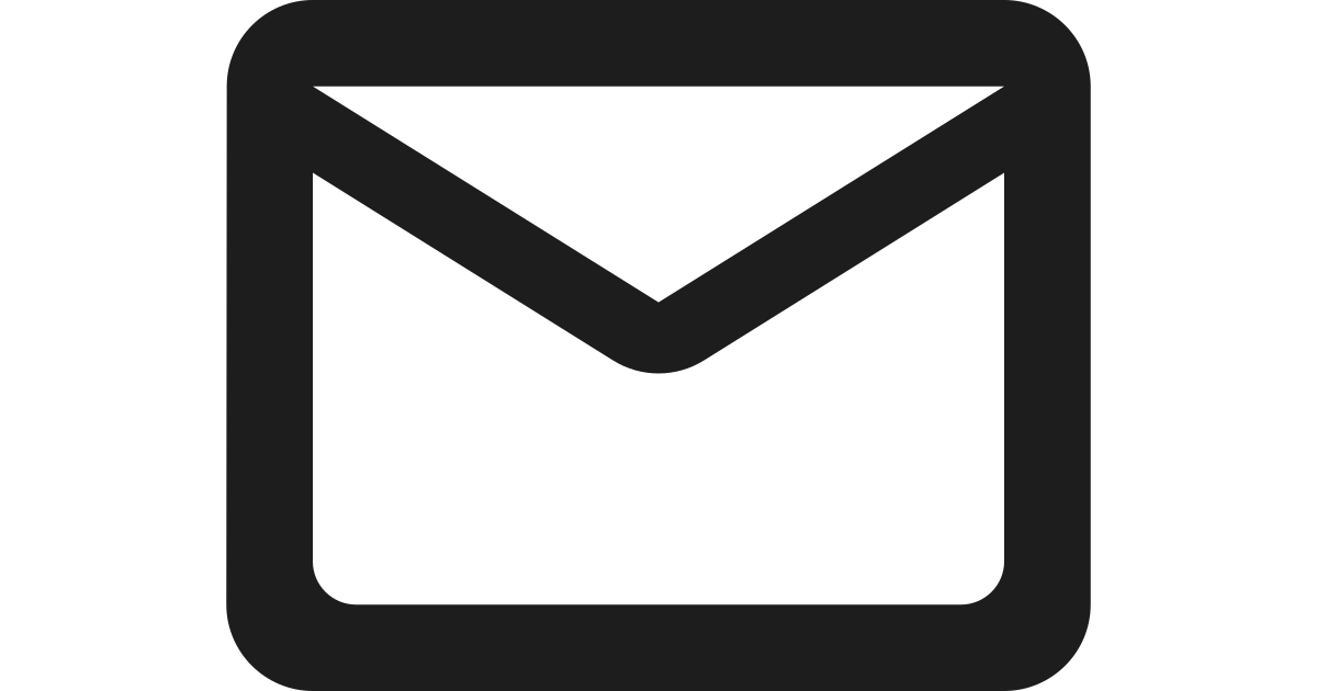 Mail outline free vector icon - Iconbolt