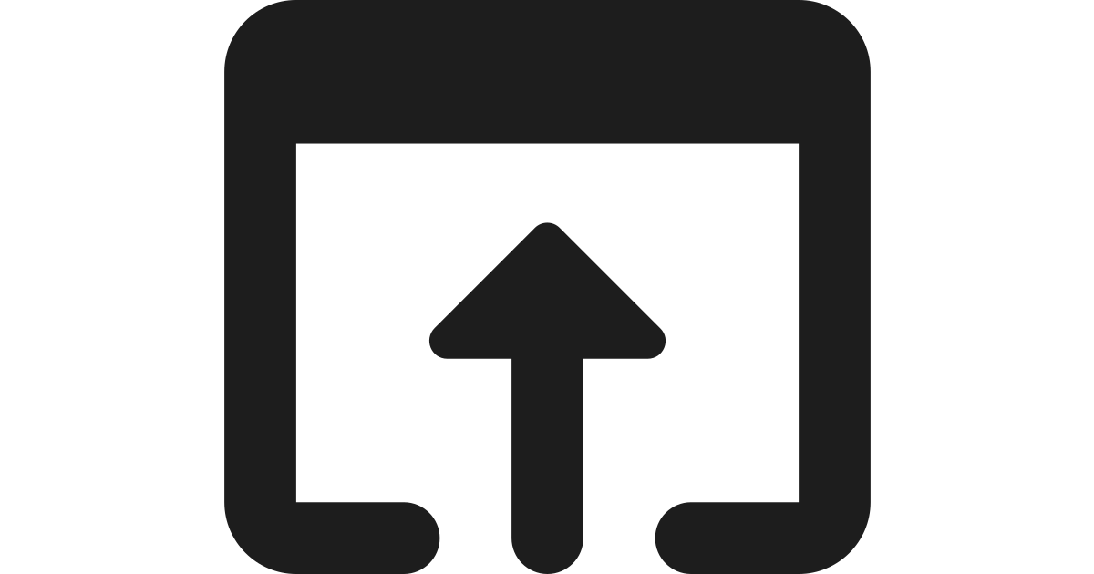 Open in browser free vector icon - Iconbolt