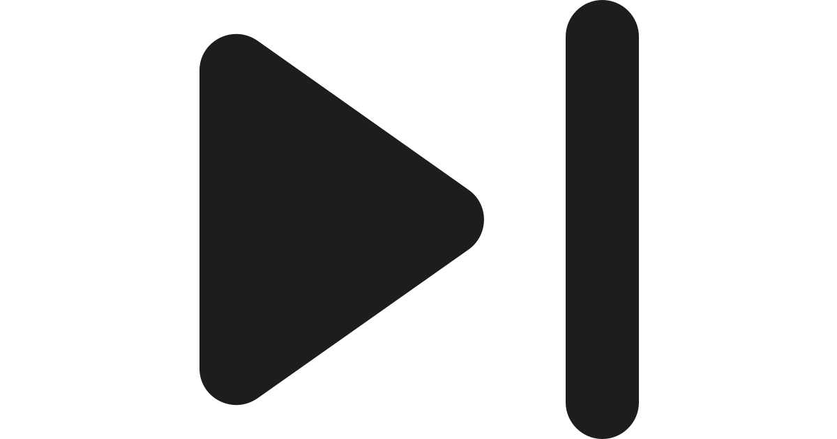 Skip next free vector icon - Iconbolt