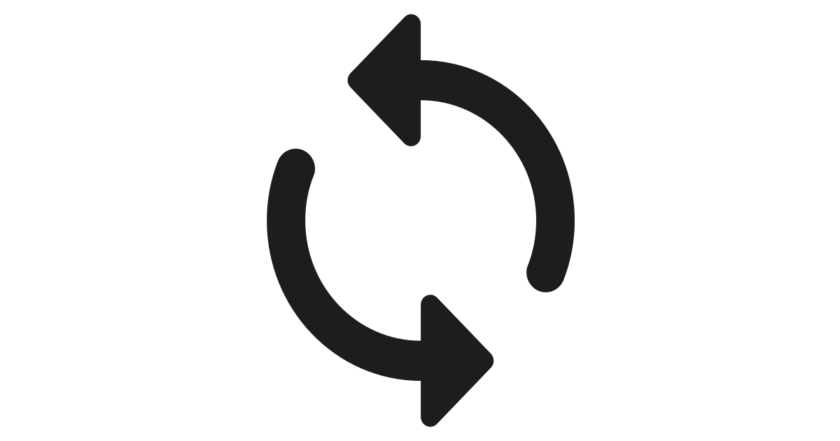 Sync free vector icon - Iconbolt