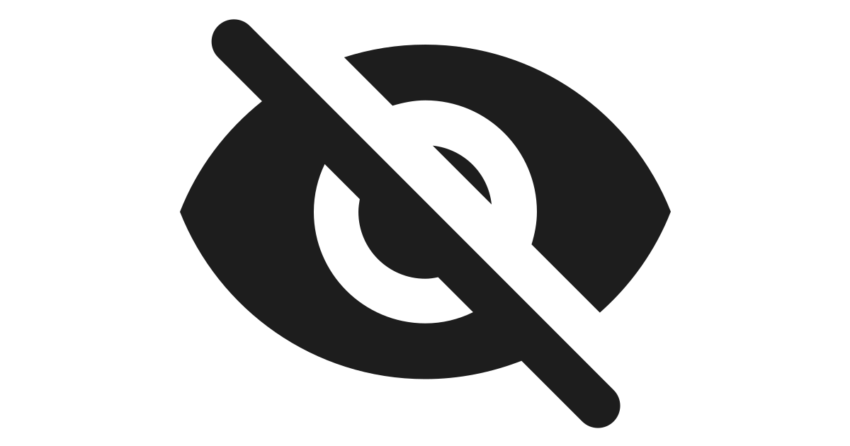 Visibility off free vector icon - Iconbolt