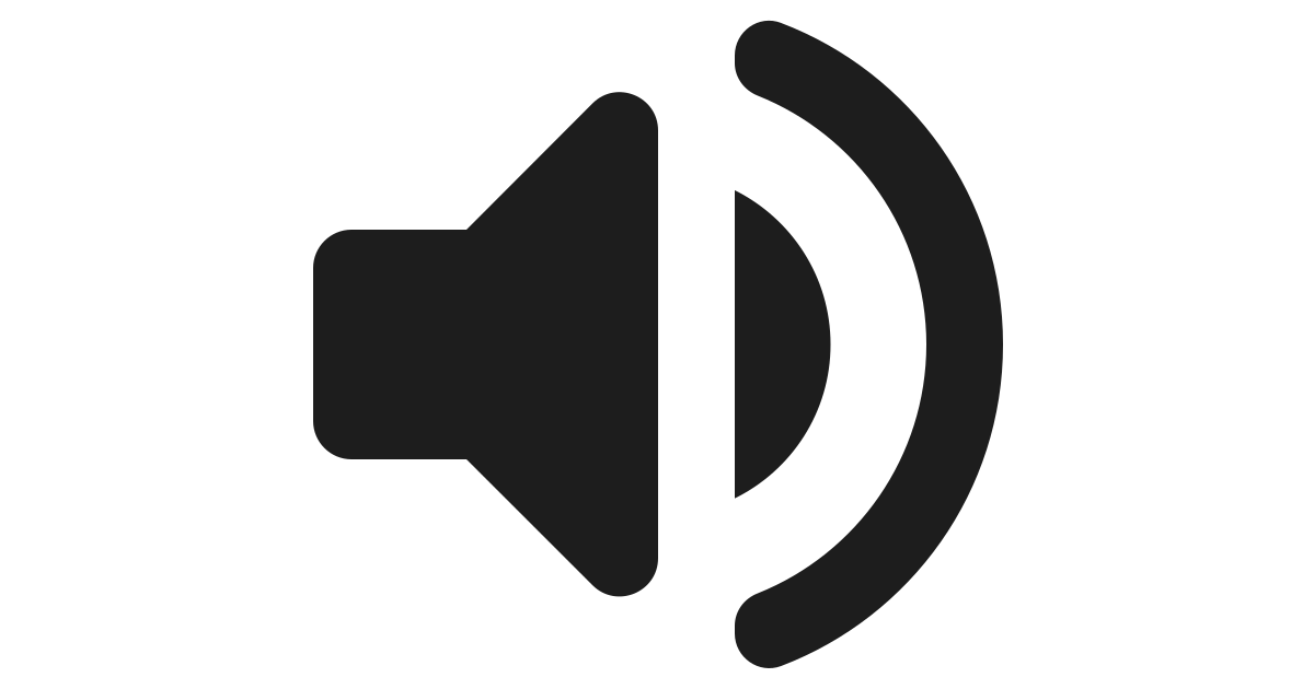 Volume up free vector icon - Iconbolt