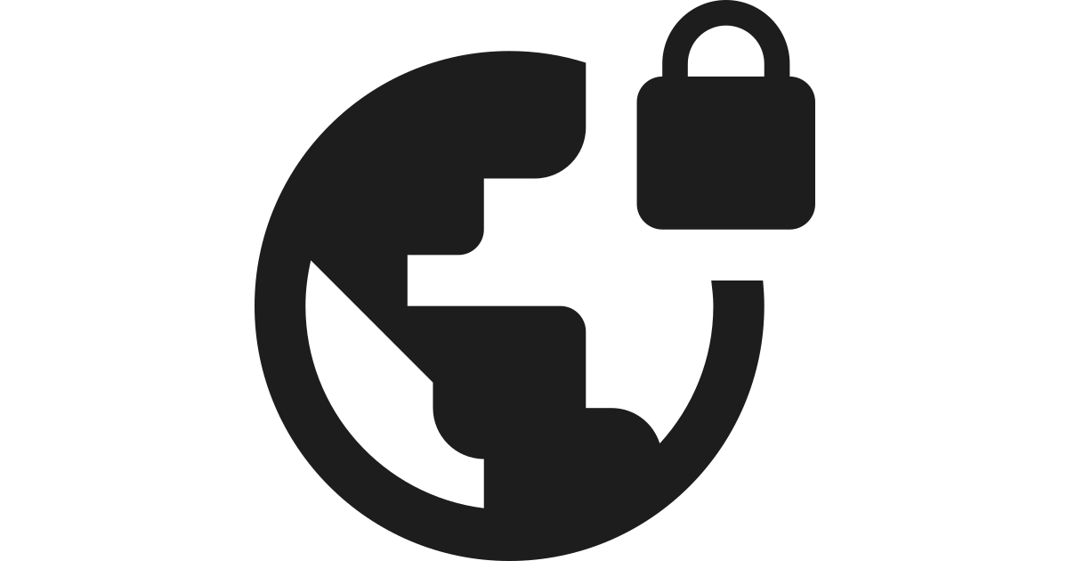 Vpn lock free vector icon - Iconbolt