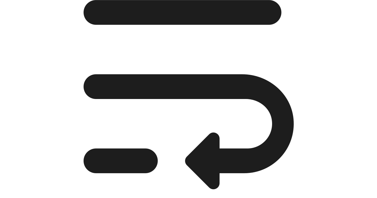 Wrap text free vector icon - Iconbolt